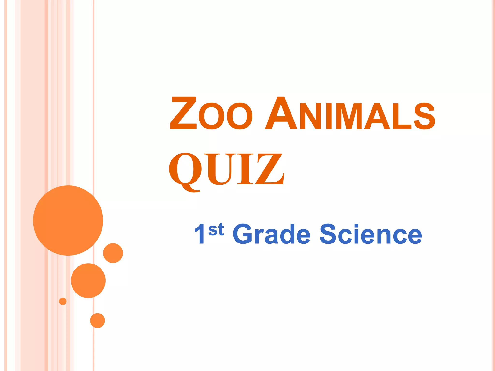 Zoo Animals | PPT