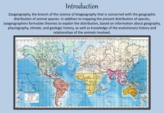 Zoogeography | PPTX