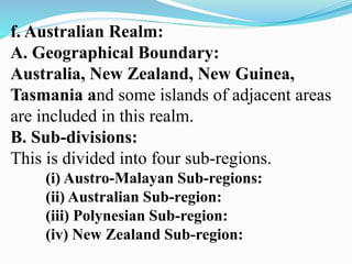 Zoogeography | PPTX