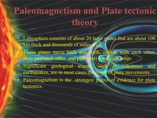 Paleomagnetism Plate Tectonics