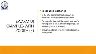 Swarm User Interface (Zooids) | PPT