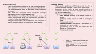 Zookeeper Architecture | PPTX | Computer Networking | Computing
