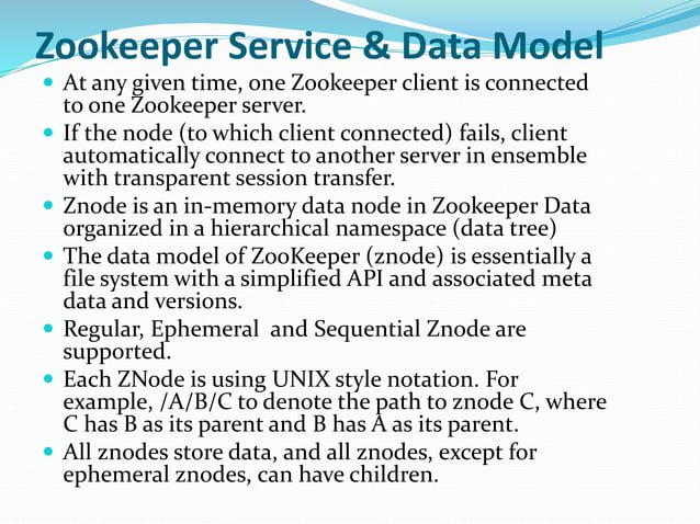 Apache Zookeeper Explained: Tutorial, Use Cases and Zookeeper Java API Examples | PPT