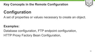 Centralized Application Configuration with Spring and Apache Zookeeper | PPT