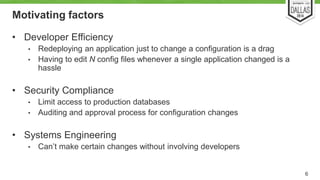 Centralized Application Configuration with Spring and Apache Zookeeper | PPT
