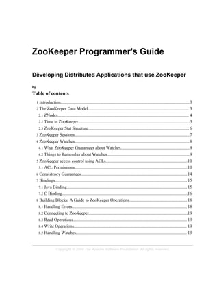 zookeeperProgrammers | PDF