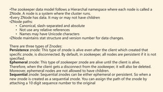 Zookeeper Tutorial for beginners | PPTX