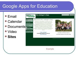 Google Sites Presentation | PPT
