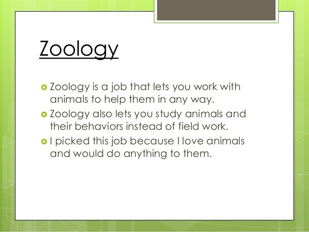 Zoology