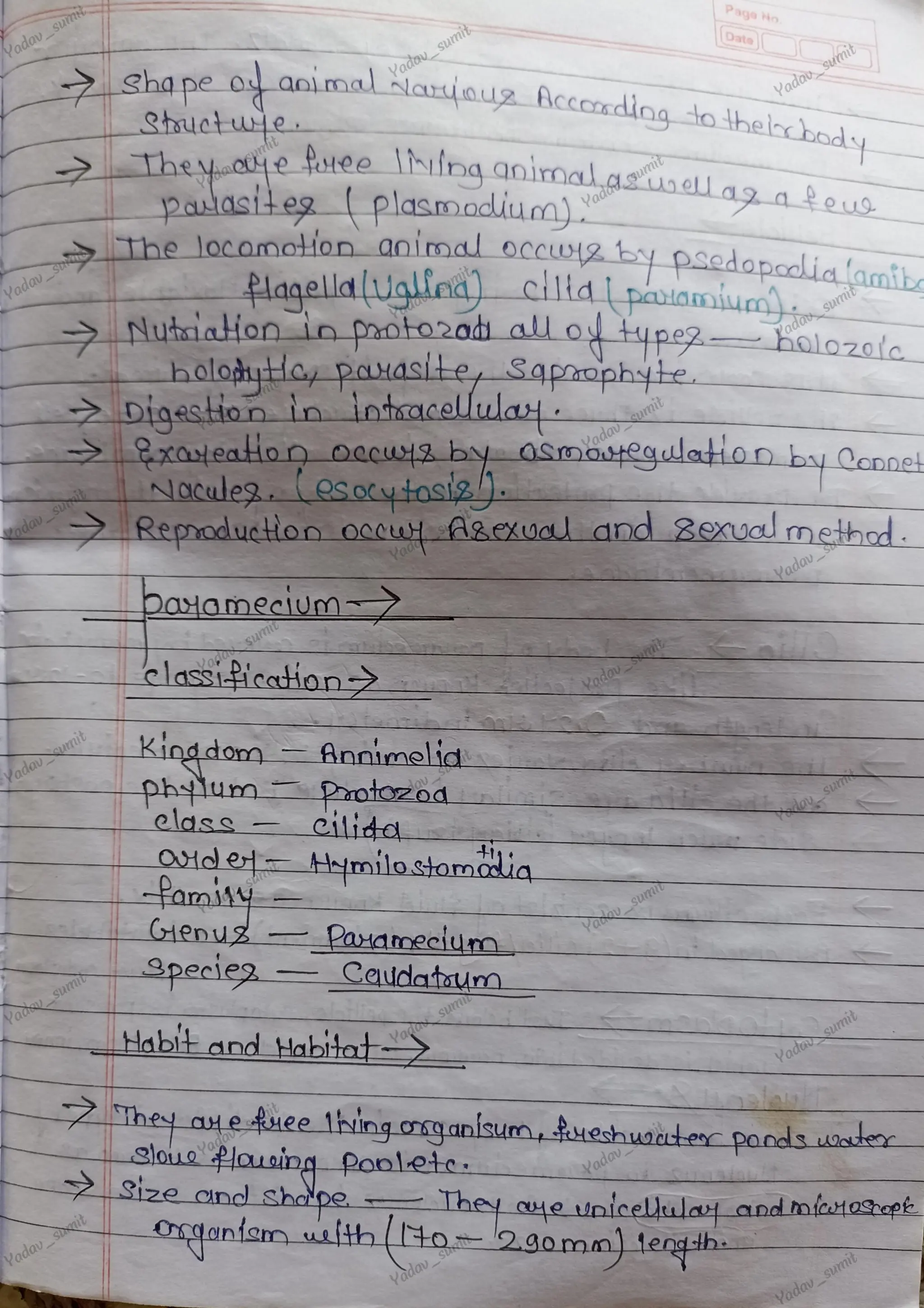 Zoology 5th semester notes( Sumit_yadav).pdf