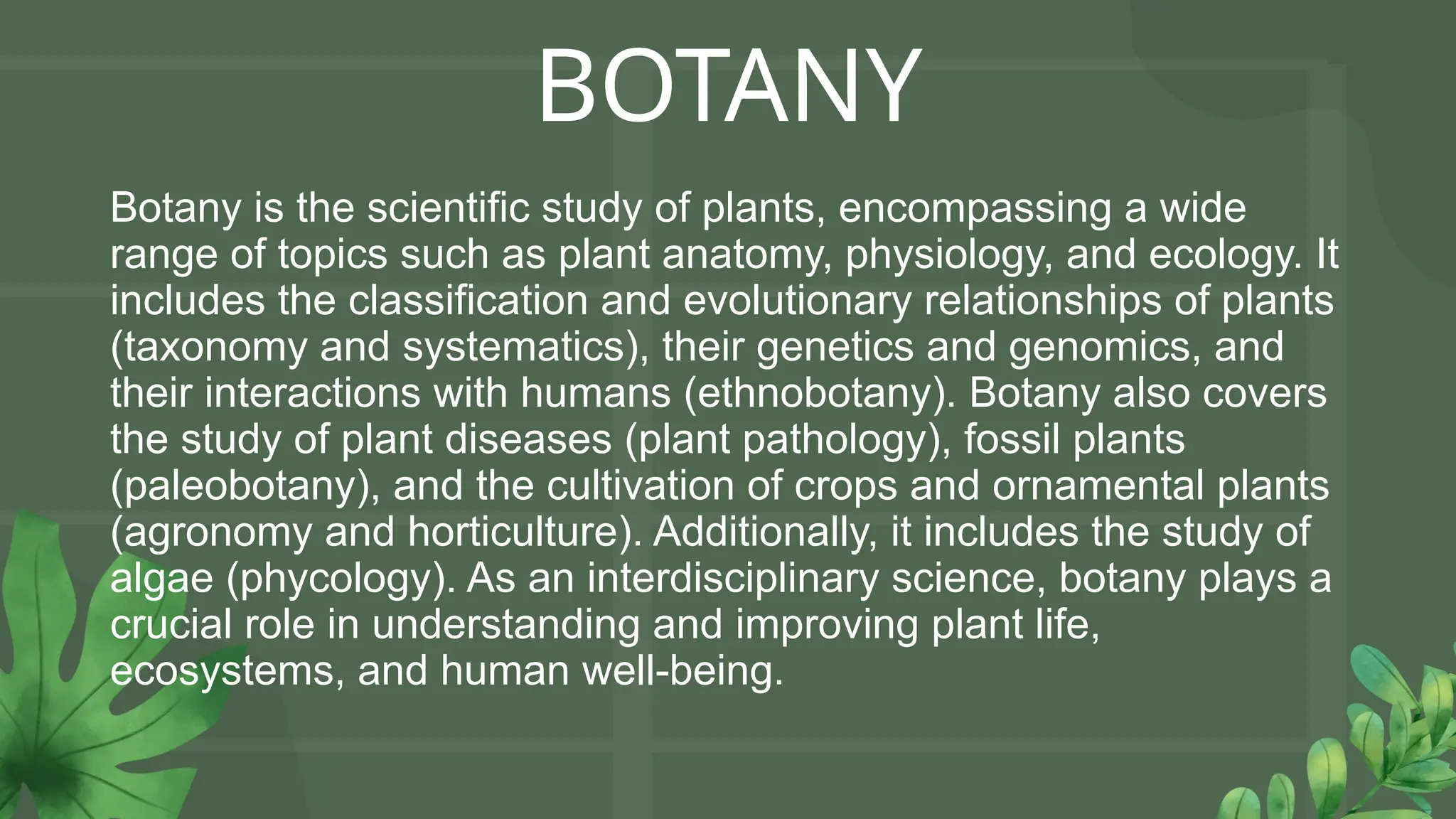 Zoology & Botany Week 2 scope and coverage.pptx