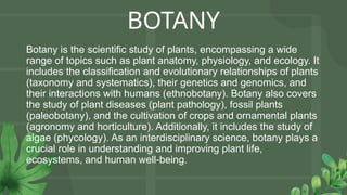 Zoology & Botany Week 2 scope and coverage.pptx