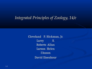 zoology introduction lecture notes.pptx. | PPTX