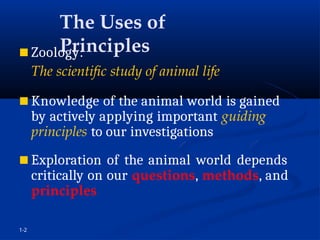 zoology introduction lecture notes.pptx. | PPTX
