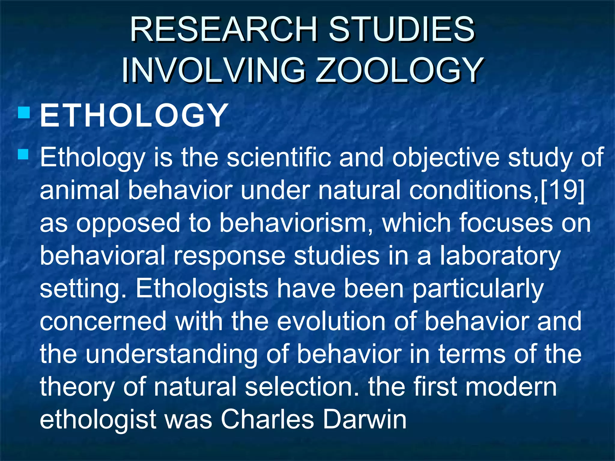 Zoology introduction (1) | PPT