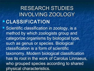 Zoology introduction (1) | PPT