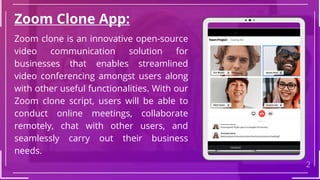 Highly scalable web conferencing app | PPT