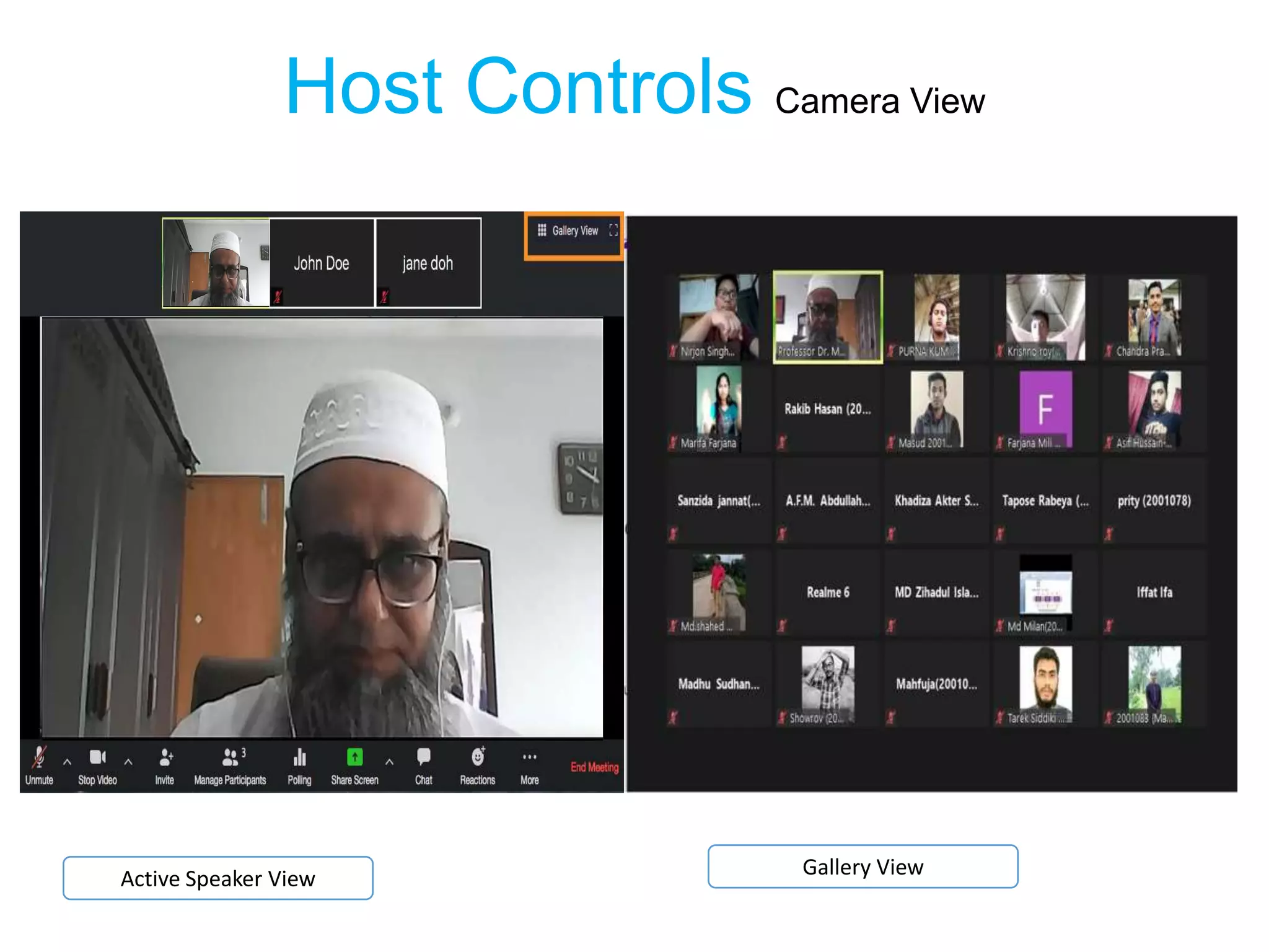 Zoom meeting-presentation or How to conduct Online Class | PPTX