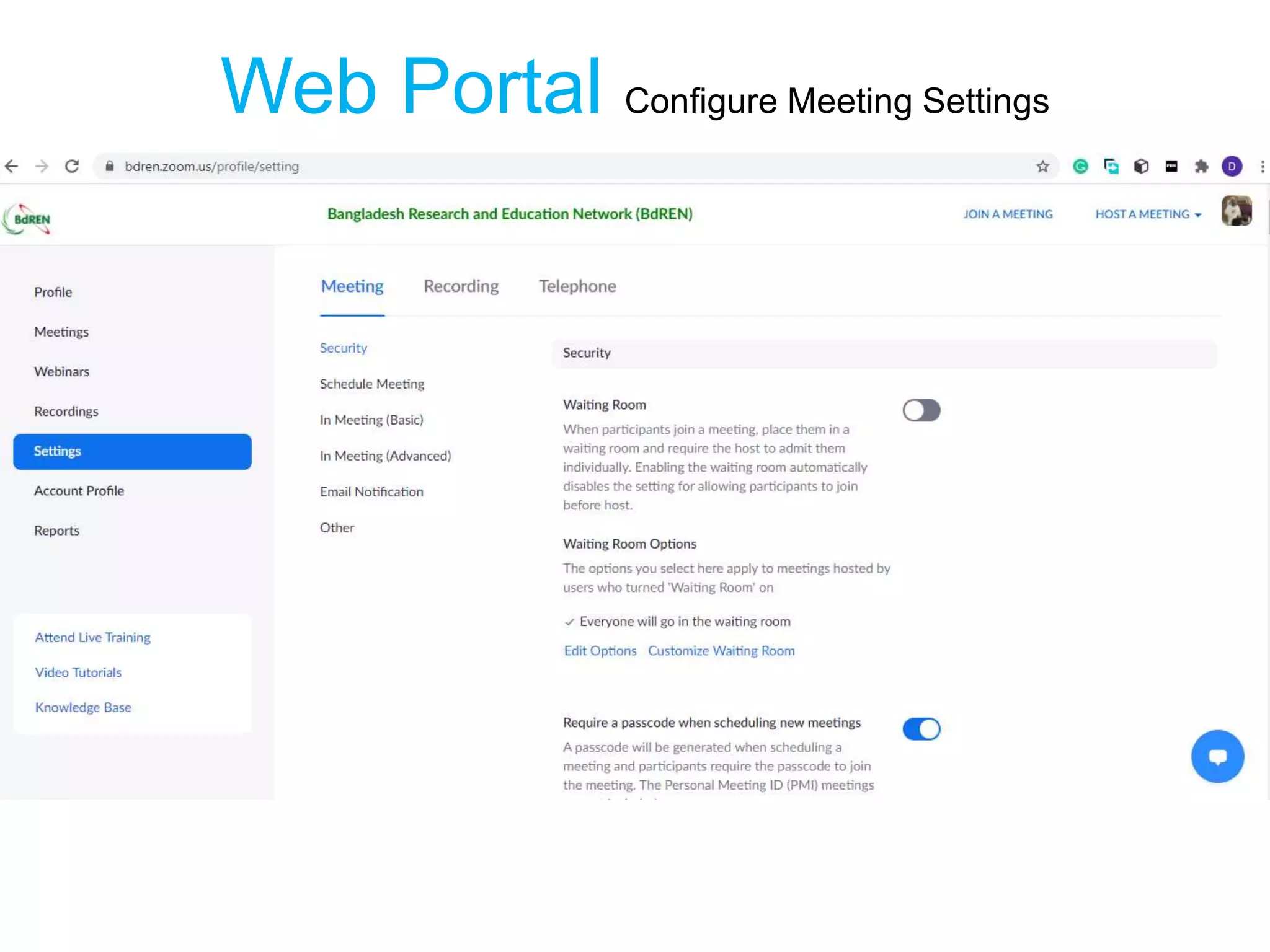 Zoom meeting-presentation or How to conduct Online Class | PPTX