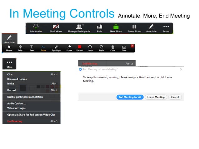 Zoom meeting-presentation or How to conduct Online Class | PPT