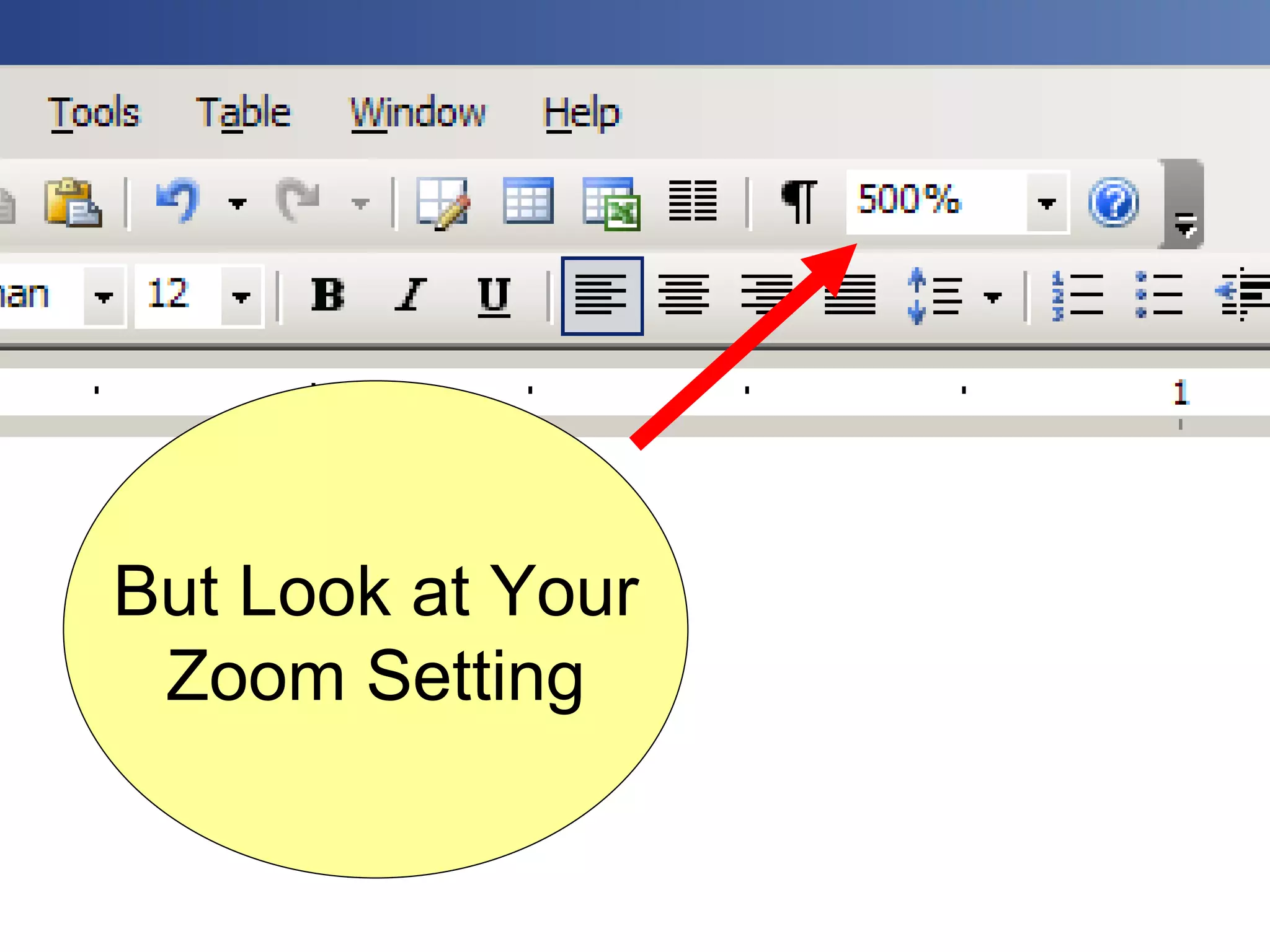 Zoom Vs. Font Size | PPT
