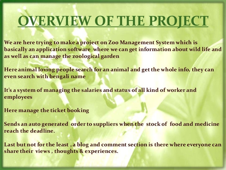 Class Diagram For Zoo Management System Zoo Management Syste