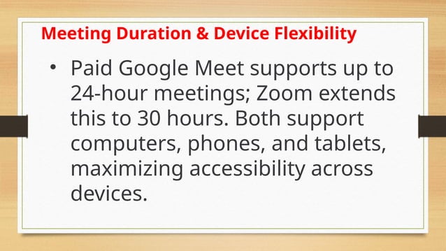 ZOOM AND GMEET.pptx ZOOM and gmeet in prof educ | PPTX