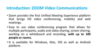 Zoom app | PDF
