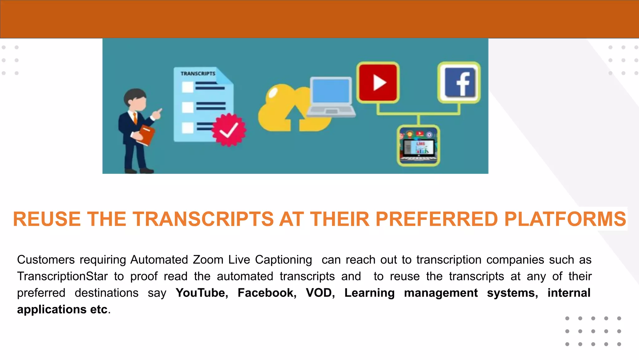 Zoom automated live captions vs human generated live captions | PPT