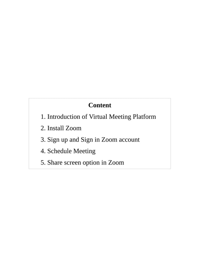Zoom basic Setup | Module | PDF | Internet for Beginners | Internet