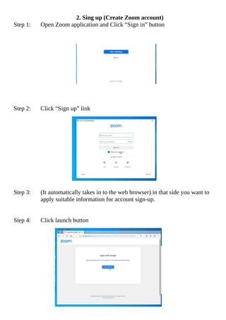 Zoom basic Setup | Module | PDF | Internet for Beginners | Internet