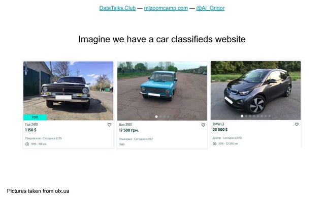 ML Zoomcamp 1.1 - Introduction to Machine Learning | PDF