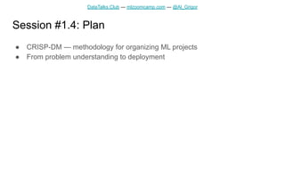 ML Zoomcamp 1.4 - CRISP-DM | PDF