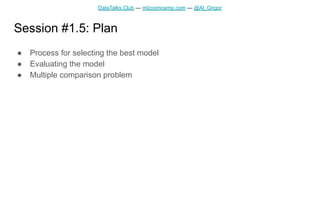 ML Zoomcamp 1.5 - Model Selection Process | PDF