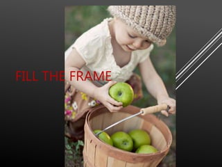 Photographic Composition- Zoom and Crop | PPTX