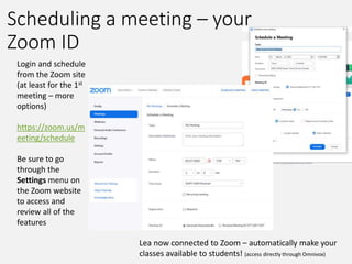 Zoom - tips and tricks for getting started | PPT
