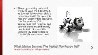 Zoomer toy dalmation | PPT