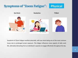 Do you have Zoom Fatigue? What is Zoom Fatigue and its types | PPTX