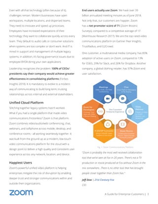 Zoom for enterprise | PDF