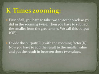 Zooming and Its Types | PPTX