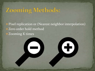 Zooming and Its Types | PPTX