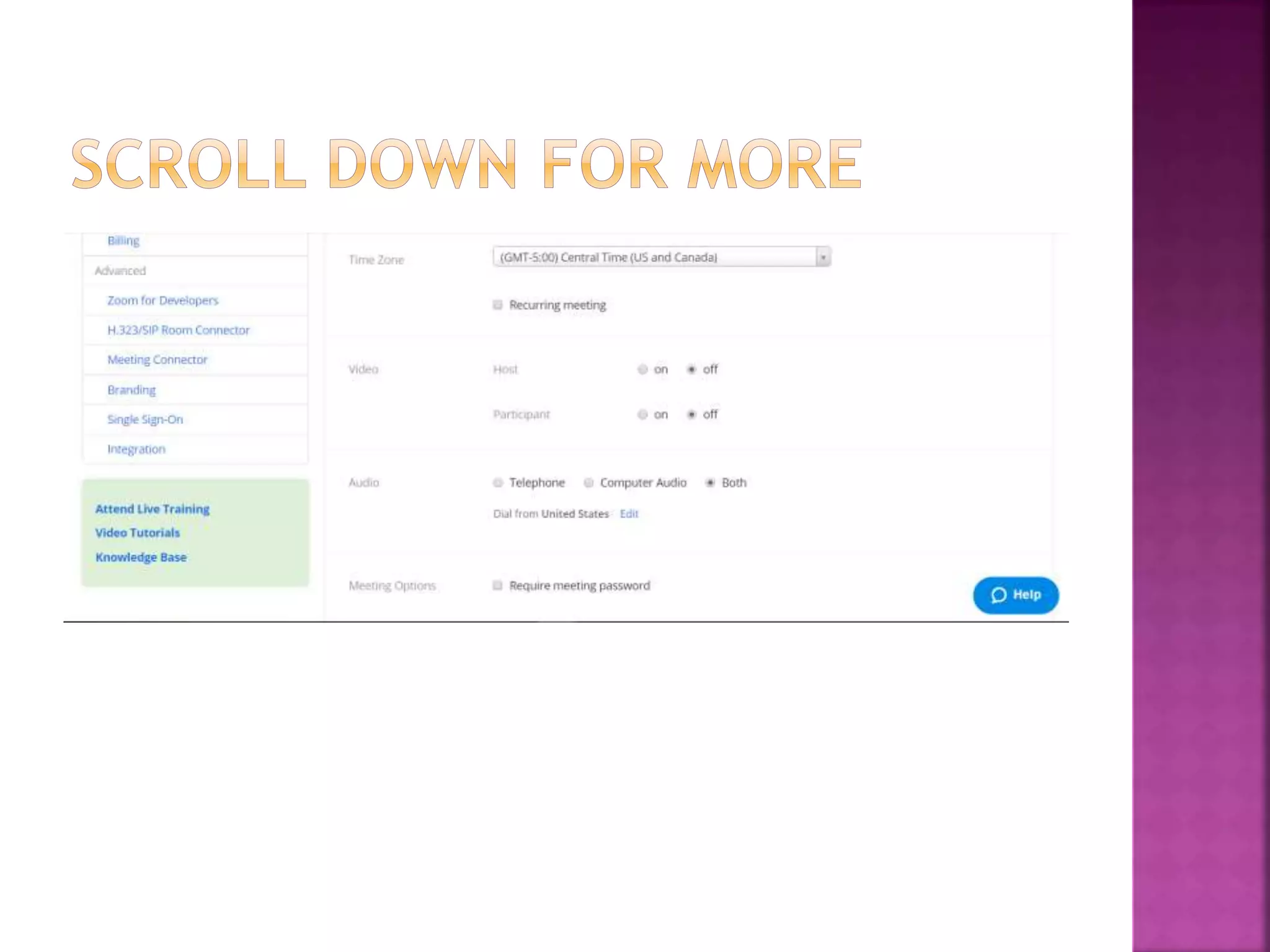 Zoom introduction | PPTX