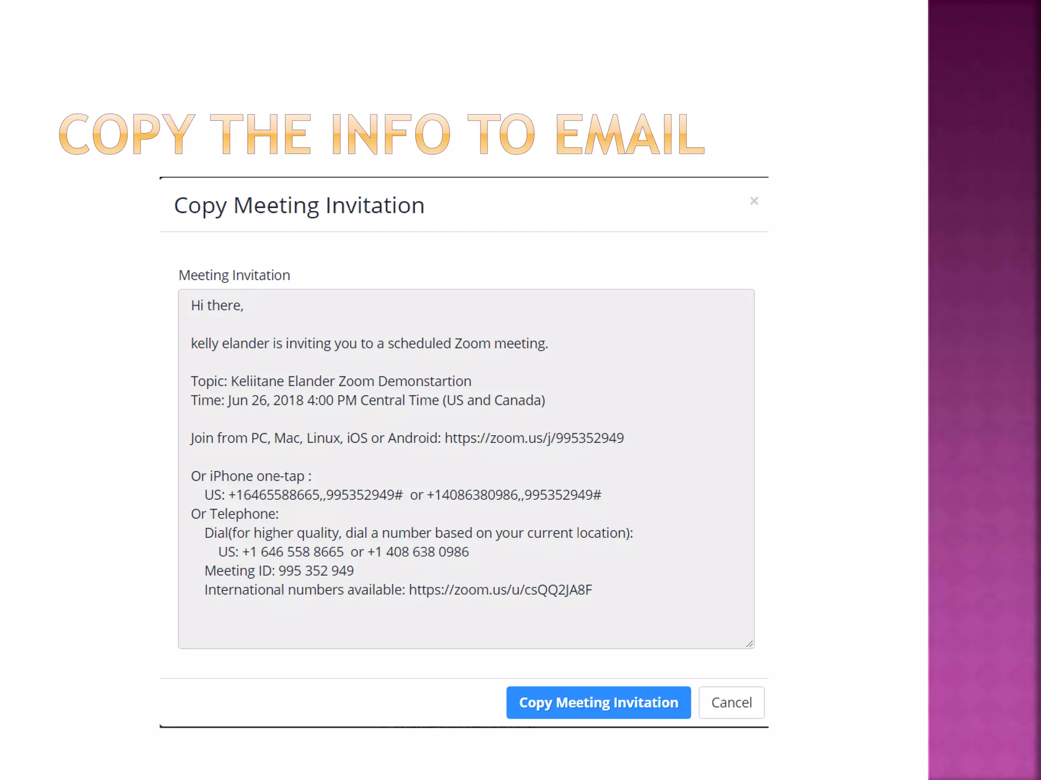 Zoom introduction | PPTX