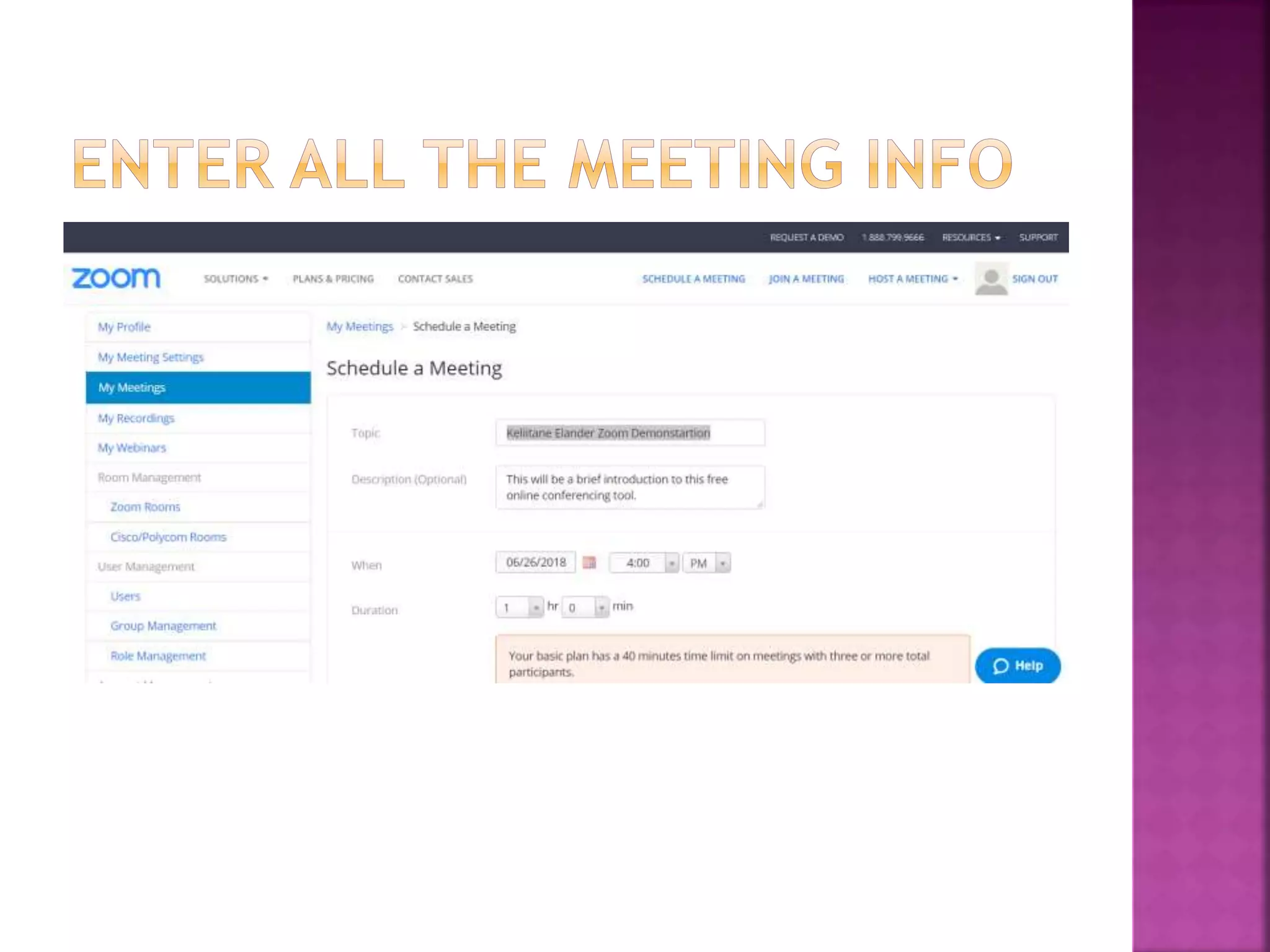 Zoom introduction | PPTX