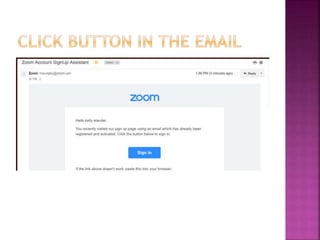 Zoom introduction | PPTX