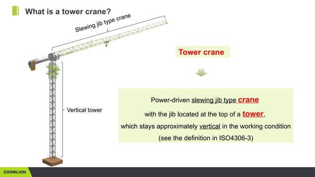 Zoomlion Tower Crane Course Presentation | PPT