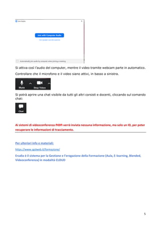 GUIDA UTILIZZO PIATTAFORMA | PDF