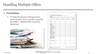 Handling Multiple Offers in Real Estate | PPTX | Home Financing ...