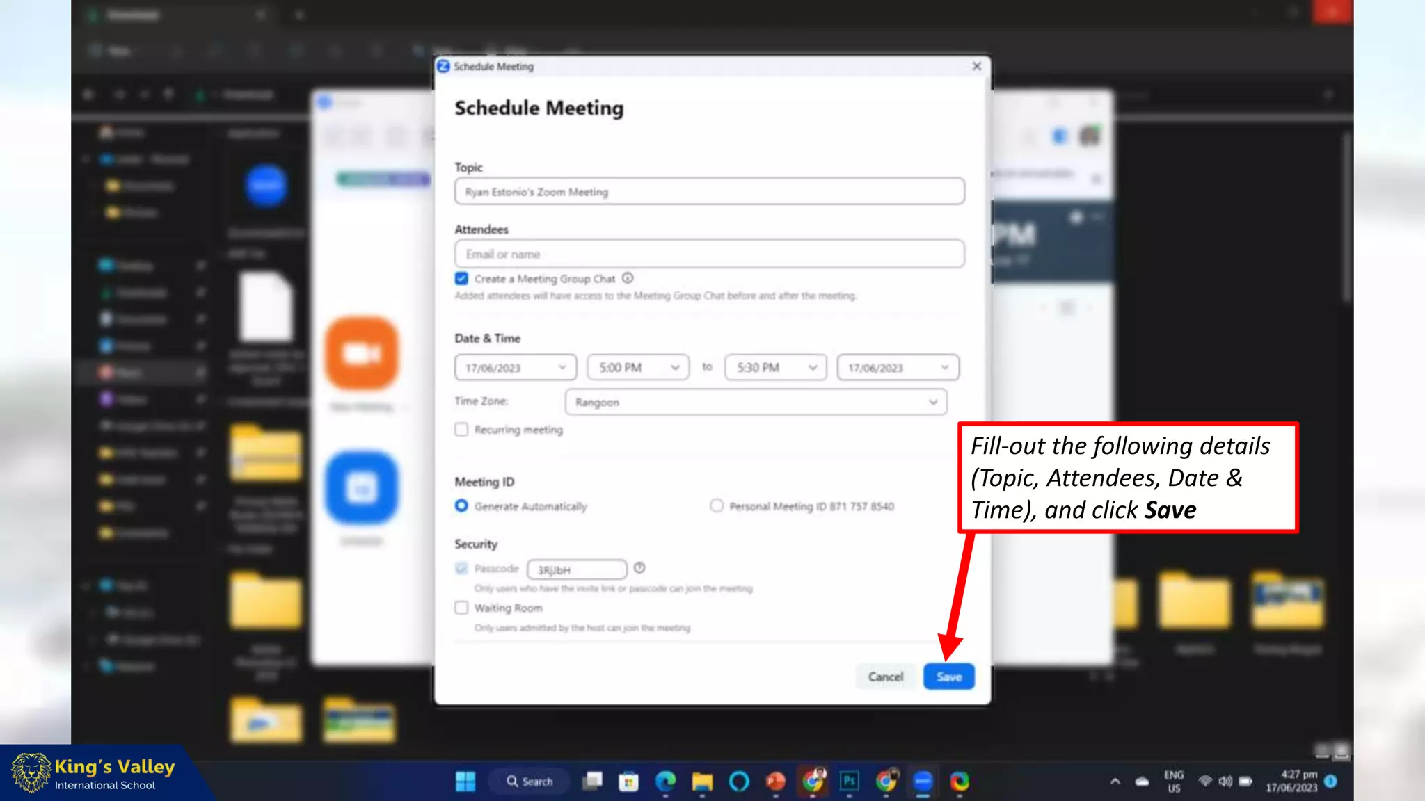 Zoom Meeting Guide Pptx