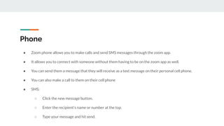 Zoom presentation | PDF